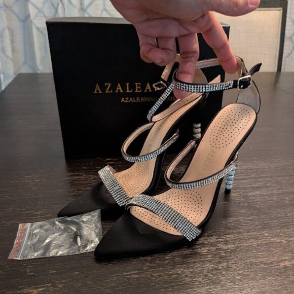 Azalea Wang | Shoes | Azalea Wang Silver Galaxy Diamond | Poshmark